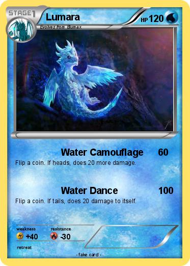 Pokémon Lumara 1 1 - Water Camouflage - My Pokemon Card