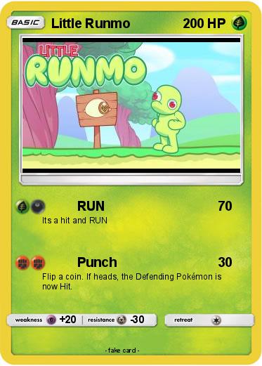 Pokémon Little Runmo - RUN - My Pokemon Card