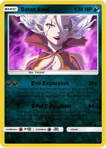 Pokémon Satan Soul 3 3 - Evil Explosion - My Pokemon Card