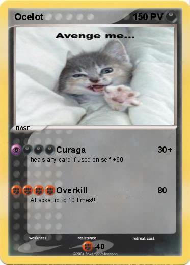 Pokémon Ocelot - Curaga - Ma carte Pokémon