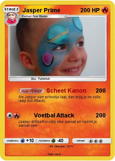 Pokémon Jasper Prime - Scheet Kanon - My Pokemon Card