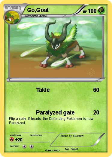 Pokémon Go Goat - Takle - My Pokemon Card