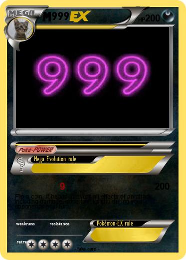 Pokémon 999 23 23 - 9 - My Pokemon Card