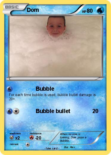 Pokémon Dom 94 94 - Bubble - My Pokemon Card