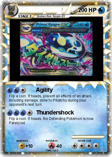 Pokémon 1 88267 88267 - Agility - My Pokemon Card