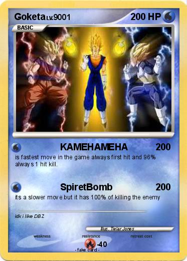 Pokémon Goketa - KAMEHAMEHA - My Pokemon Card