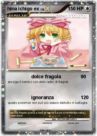 Pokémon hina ichigo ex 1 1 - dolce fragola - My Pokemon Card