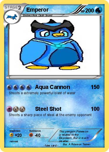 Pokémon Emperor 210 210 - Aqua Cannon - My Pokemon Card