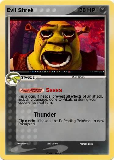 Pokémon Evil Shrek 2 2 - Sssss - My Pokemon Card