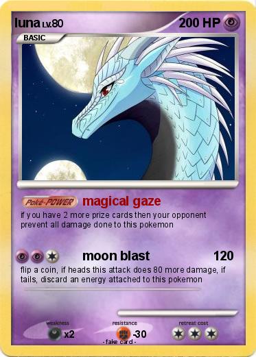 Pokémon luna 819 819 - magical gaze - My Pokemon Card