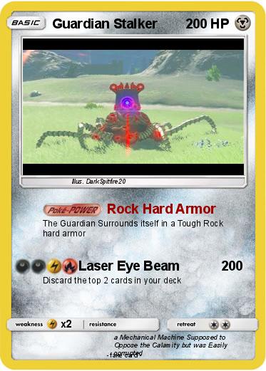 Pokémon Guardian Stalker 5 5 - Rock Hard Armor - My Pokemon Card