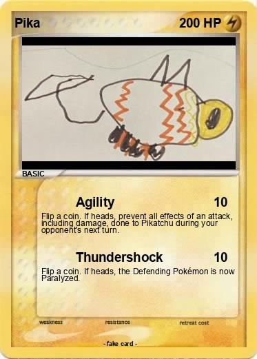 Pokémon Pika 2346 2346 - Agility - My Pokemon Card