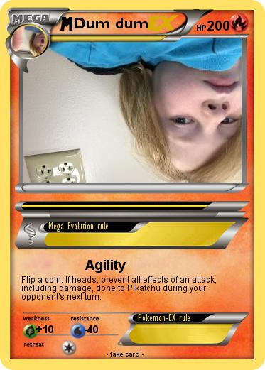 Pokémon Dum dum 39 39 - Agility - My Pokemon Card