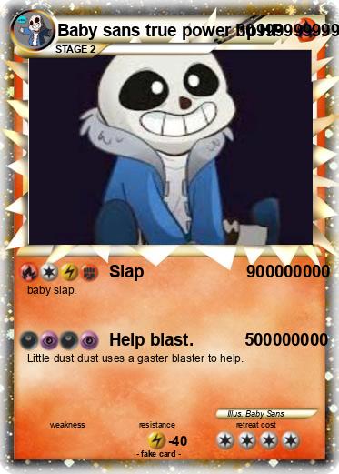 Pokémon Baby sans true power - Slap 900000000 - My Pokemon Card