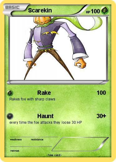 Pokémon Scarekin - Rake - My Pokemon Card
