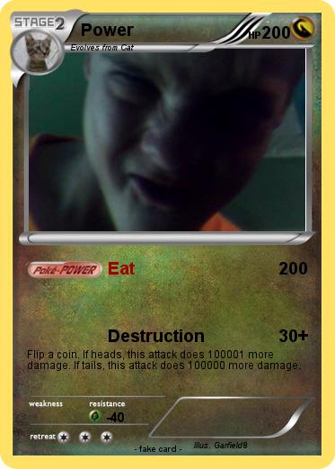 Pokémon Power 1203 1203 - Eat - My Pokemon Card