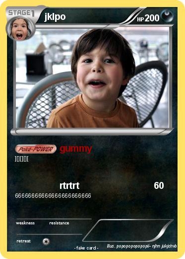 Pokémon jklpo - gummy - My Pokemon Card