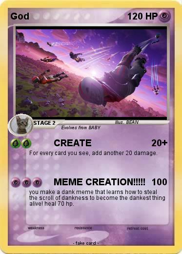 Pokémon God 1657 1657 - CREATE - My Pokemon Card