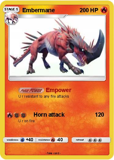 Pokémon Embermane - Empower - My Pokemon Card