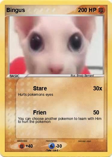 Pokémon Bingus 76 76 - Stare - My Pokemon Card