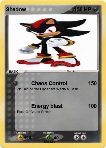 Pokémon Shadow 14712 14712 - Chaos Control - My Pokemon Card