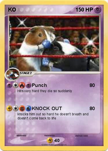 Pokémon 1 2615RFk - Punch - My Pokemon Card