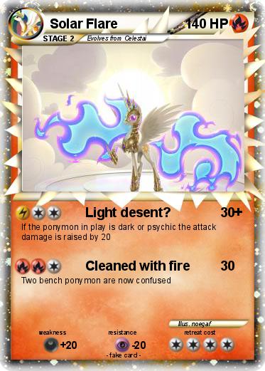 Pokémon Solar Flare 3 3 - Light desent? - My Pokemon Card