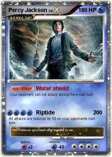 Pokémon Percy Jackson 346 346 - Water shield - My Pokemon Card