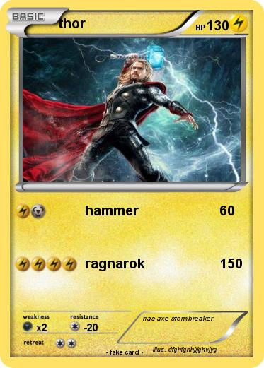 Pokémon thor 828 828 - hammer - My Pokemon Card