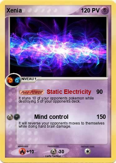 Pokémon Xenia 2 2 - Static Electricity - Ma carte Pokémon