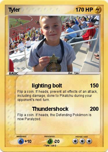 Pokémon Tyler 389 389 - lighting bolt - My Pokemon Card