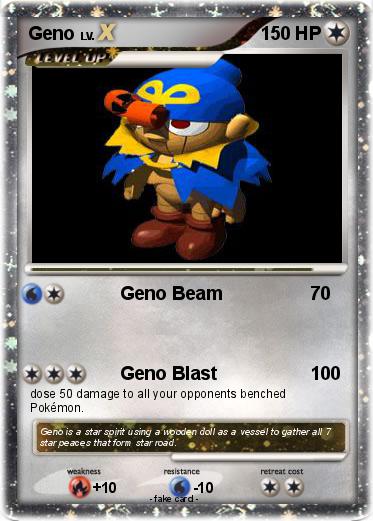 Pokémon Geno 91 91 - Geno Beam - My Pokemon Card