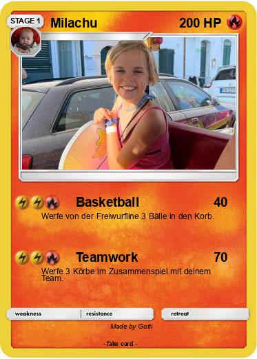 Pokémon Milachu 5 5 - Basketball - My Pokemon Card