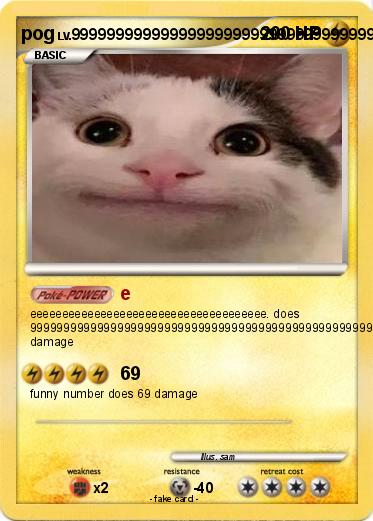 Pokémon pog 66 66 - e - My Pokemon Card
