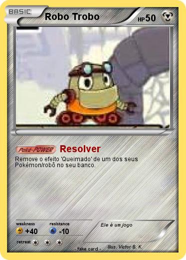 Pokémon Robo Trobo - Resolver - My Pokemon Card