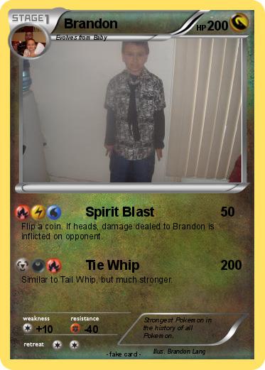 Pokémon Brandon 379 379 - Spirit Blast - My Pokemon Card