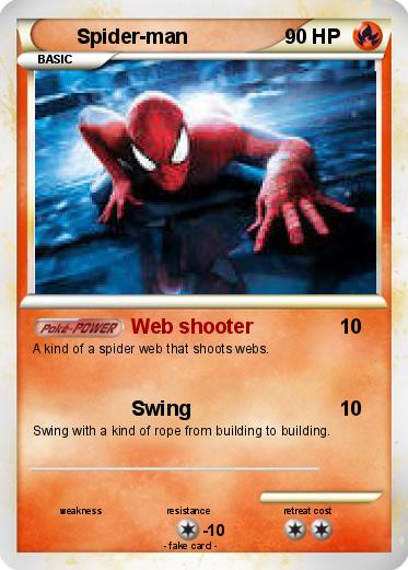 Pokémon Spider man 837 837 - Web shooter - My Pokemon Card