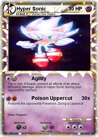 Pokémon Hyper Sonic 578 578 - Agility - My Pokemon Card