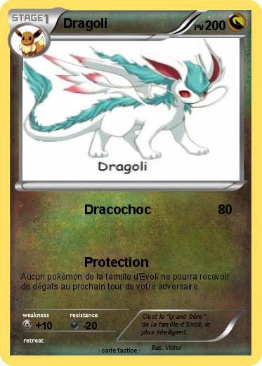 Pokémon Dragoli 3 3 - Dracochoc - Ma carte Pokémon