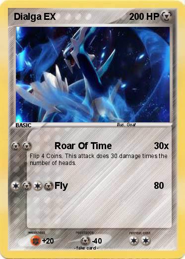 Pokémon Dialga EX 302 302 - Roar Of Time - My Pokemon Card