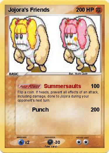 Pokémon Jojora s Friends - Summersaults - My Pokemon Card