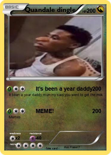 Pokémon Quandale dingle 164 164 - It’s been a year daddy - My Pokemon Card