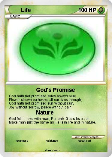 Pokémon Life 87 87 - God's Promise - My Pokemon Card