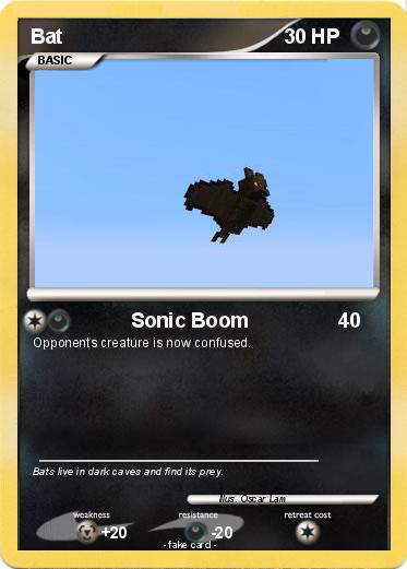 Pokémon Bat 401 401 - Sonic Boom - My Pokemon Card