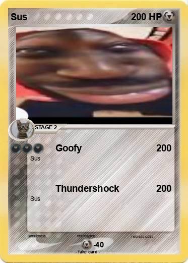 Pokémon Sus 755 755 - Goofy - My Pokemon Card