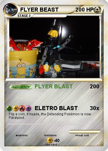 Pokémon FLYER BEAST 1 1 - FLYER BLAST - My Pokemon Card