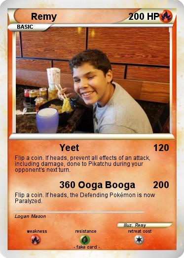 Pokémon Remy 161 161 - Yeet - My Pokemon Card