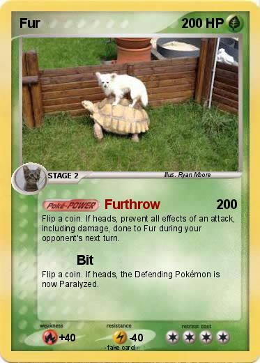 Pokémon Fur 32 32 - Furthrow - My Pokemon Card