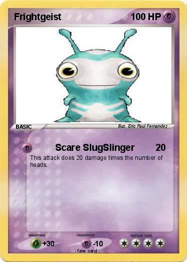 Pokémon Frightgeist - Scare SlugSlinger - My Pokemon Card