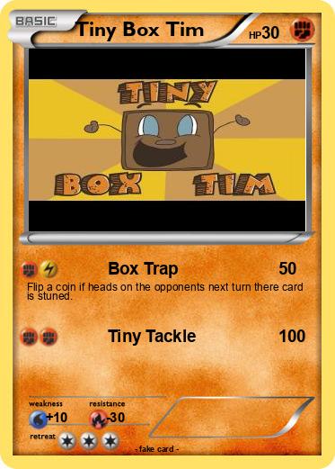 Pokémon Tiny Box Tim 59 59 - Box Trap - My Pokemon Card